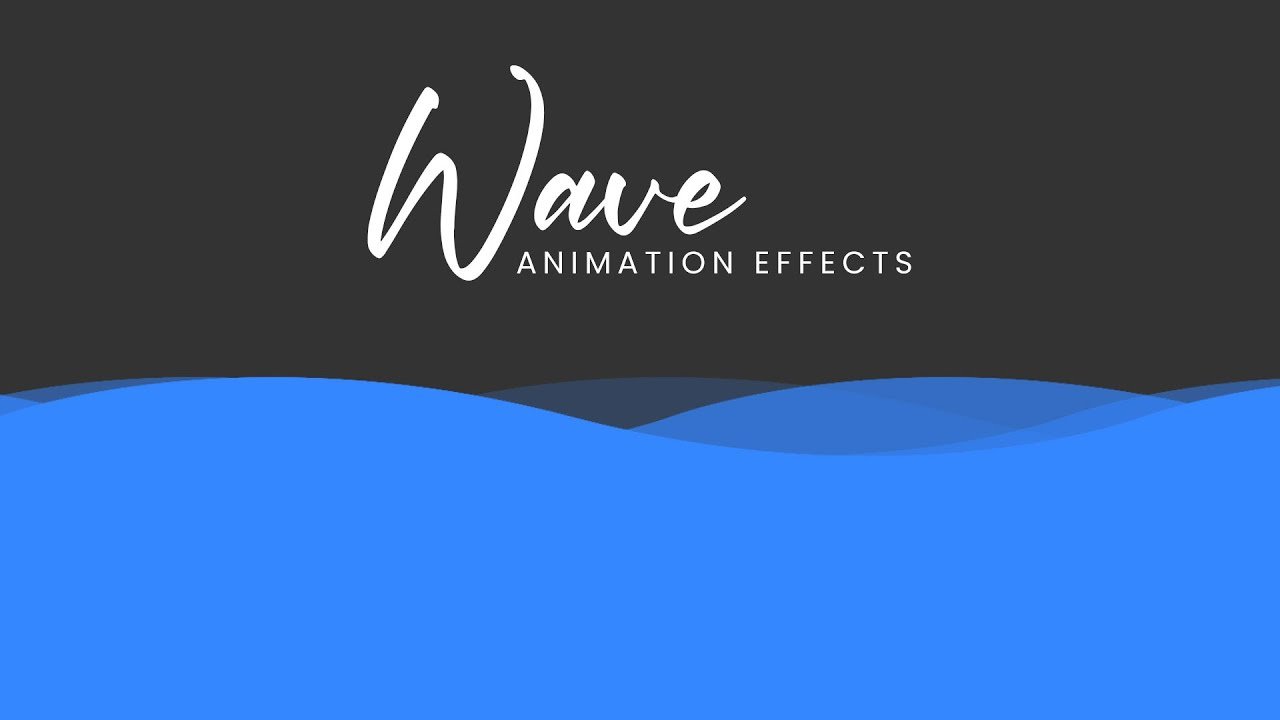 Wave Animation Effects Html Css Full Code Download